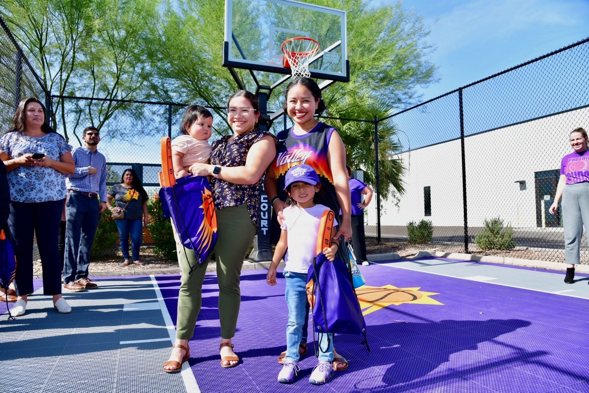The Suns and NBA Donate Court for New Pathways - New Pathways for Youth